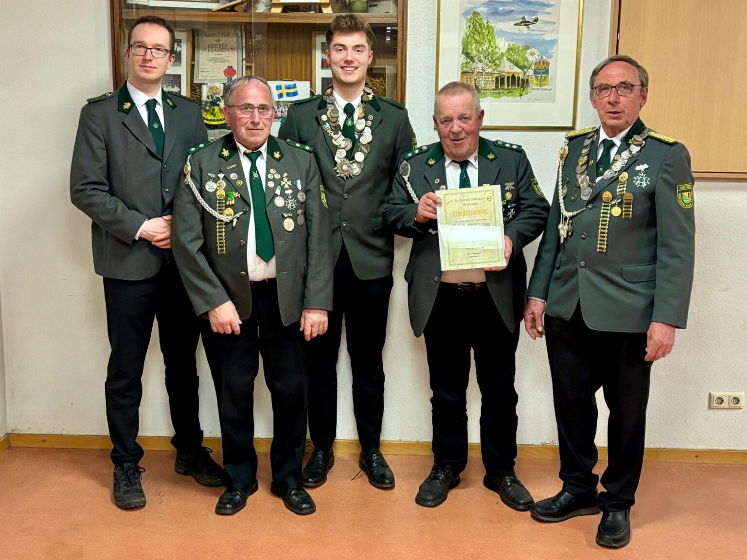 Heinz Bohle seit 60 Jahren im Schützenverein Wietzen – Weser-Aue Aktuell